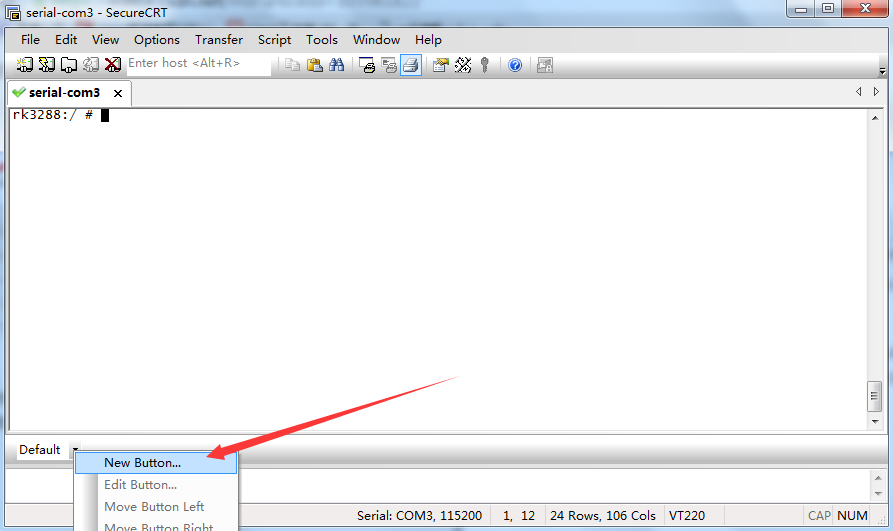 在secureCRT上设置常用的快捷输出按钮栏_securecrt 给button 设置快捷键-CSDN博客