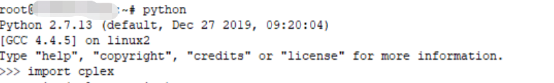 Linux 安装cplex之后 Python调用cplexcplex128 Linux 支持python Csdn博客