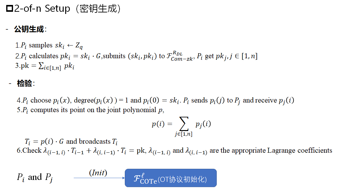 论文学习笔记 Secure Two-party Threshold ECDSA from ECDSA Assumption_threshold ecdsa from ecdsa ...