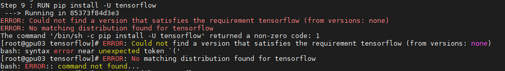 用dockerfile制作tensorflow的镜像(附删除tag为「none」的镜像)_tensorflow镜像-CSDN博客