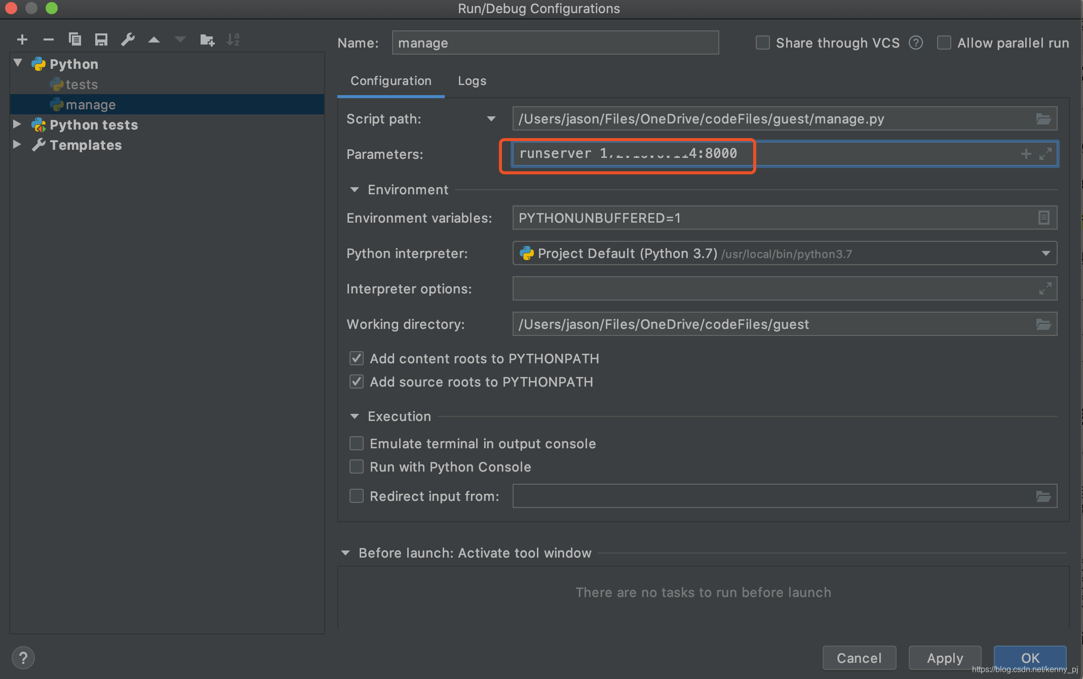 Pythondjango 实现其他pc通过本机ip访问web项目python Managepy Runserver 其他pc能够登录 Csdn博客