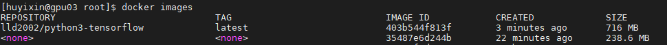 用dockerfile制作tensorflow的镜像(附删除tag为「none」的镜像)_tensorflow镜像-CSDN博客
