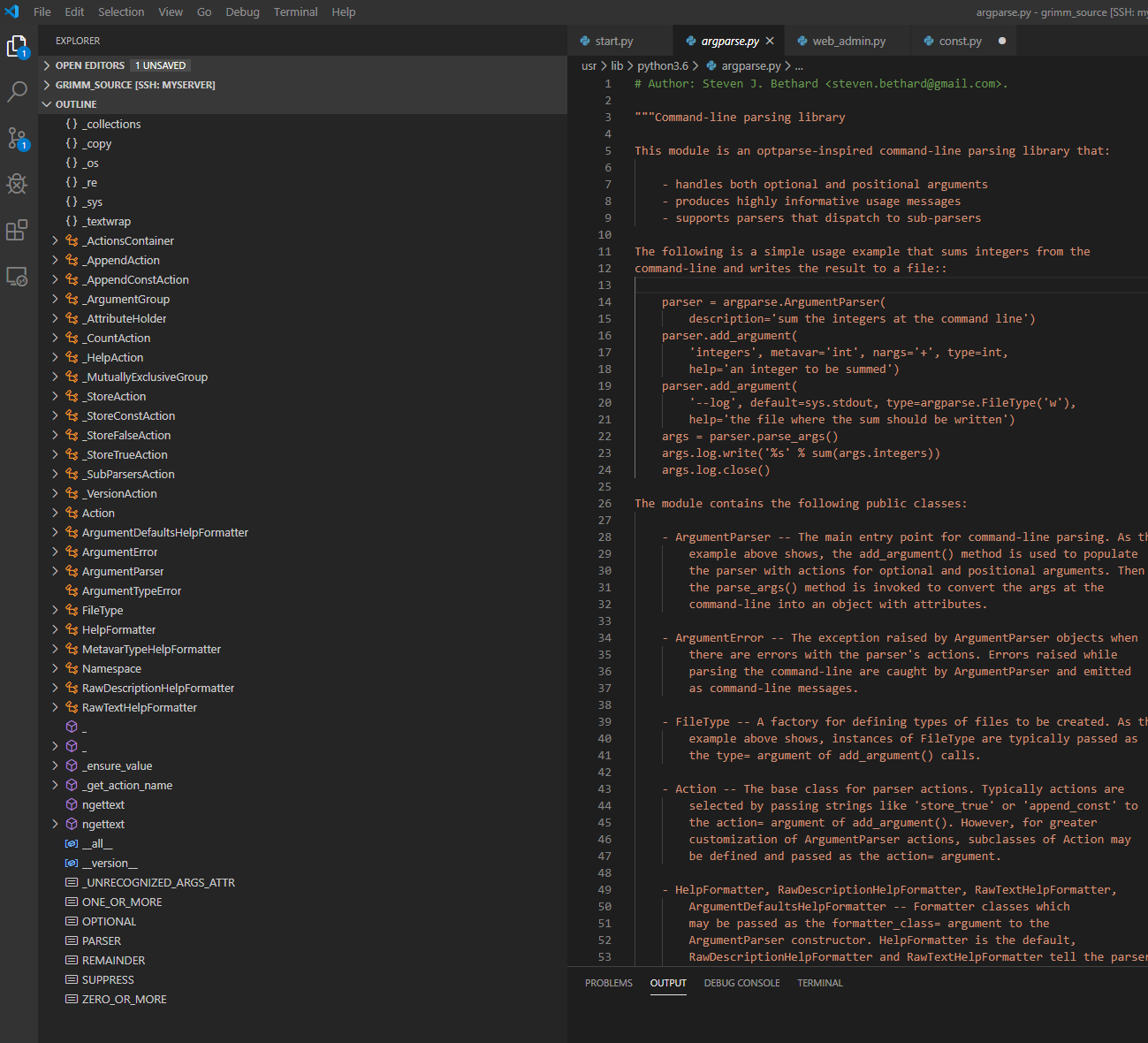 VScode Remote-SSH The active editor cannot provide outline information_vscode the active editor ...
