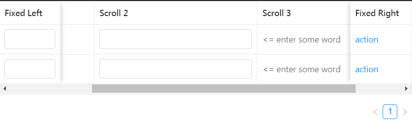 解决方案（一）— Ant-design Table组件当滚动列的行高变化时，固定列的行高不会同步变化，或固定列变化滚动列不变，造成布局破坏。_antd-vue table组件 设置 固定列 和 ...