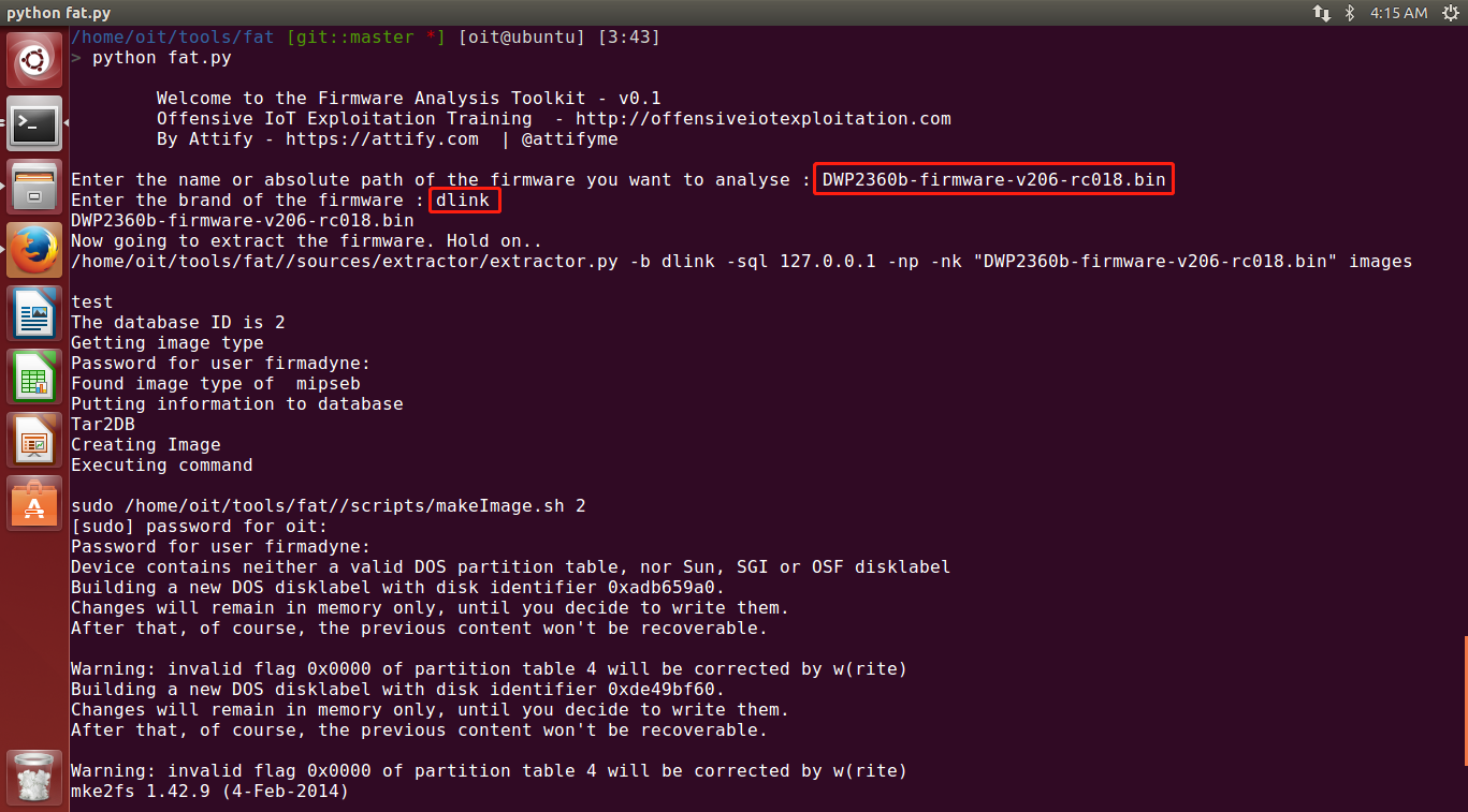 物联网IoT安全教程（三）-- 动态分析IoT固件_firmadyne password for iot-CSDN博客