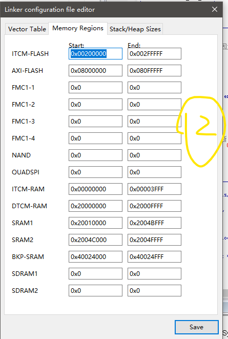 IAR设置flash偏移地址问题icf文件_iar烧录flash地址-CSDN博客