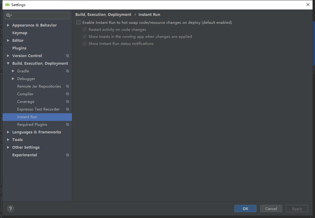 java.lang.ClassNotFoundException: Didn't find class on path ...