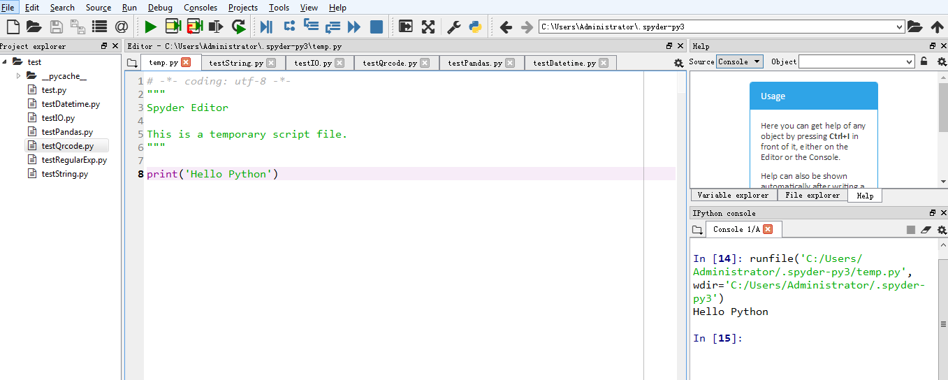 Anaconda 3 Spyder 设置代码自动补齐功能 - 程序员大本营
