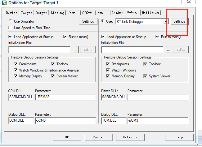 Keil5 点击debug Setting 使软件崩溃的解决方法 Kill5点击debug中的setting 软件闪退 Csdn博客