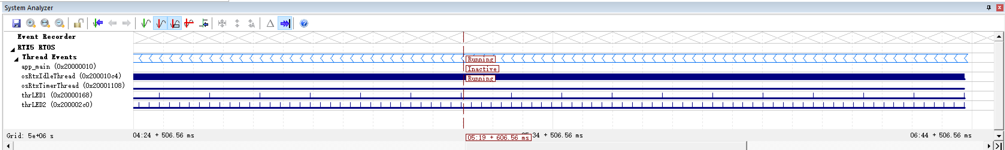 基于STM32F4XX+RTOS的多线程程序开发及线程性能分析与状态查看_stm32f4可以多线程吗-CSDN博客