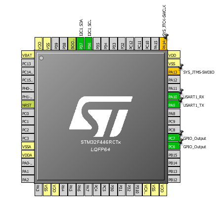 STM32F446 HAL库学习笔记-I2C篇_stm32f446rct6t i2c 地址-CSDN博客