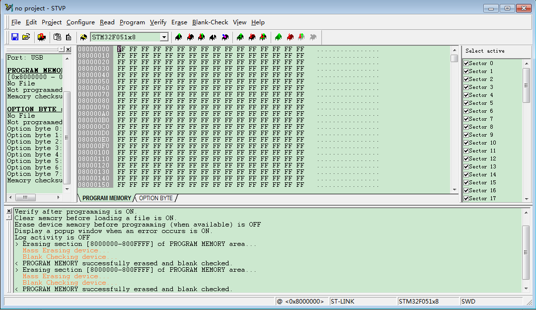 使用STVP解除STM32flash读出保护_stvp解除保护-CSDN博客
