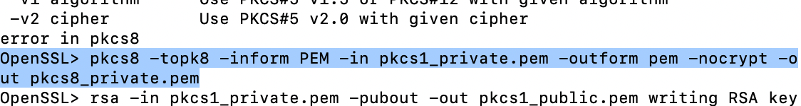 pkcs1和pkcs8生成以及相互转换_pkcs1 pkcs8在线转换-CSDN博客