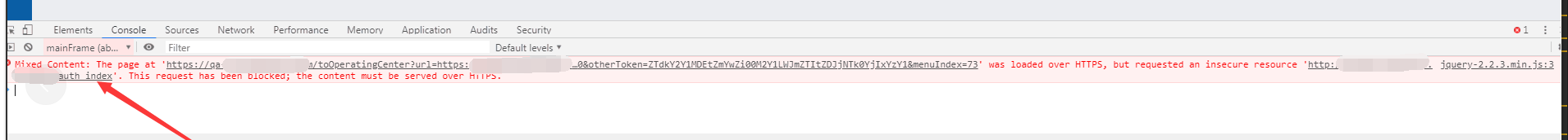 页面跳转报错: This request has been blocked; the content must be served over HTTPS_springboot 重定向报错 ...
