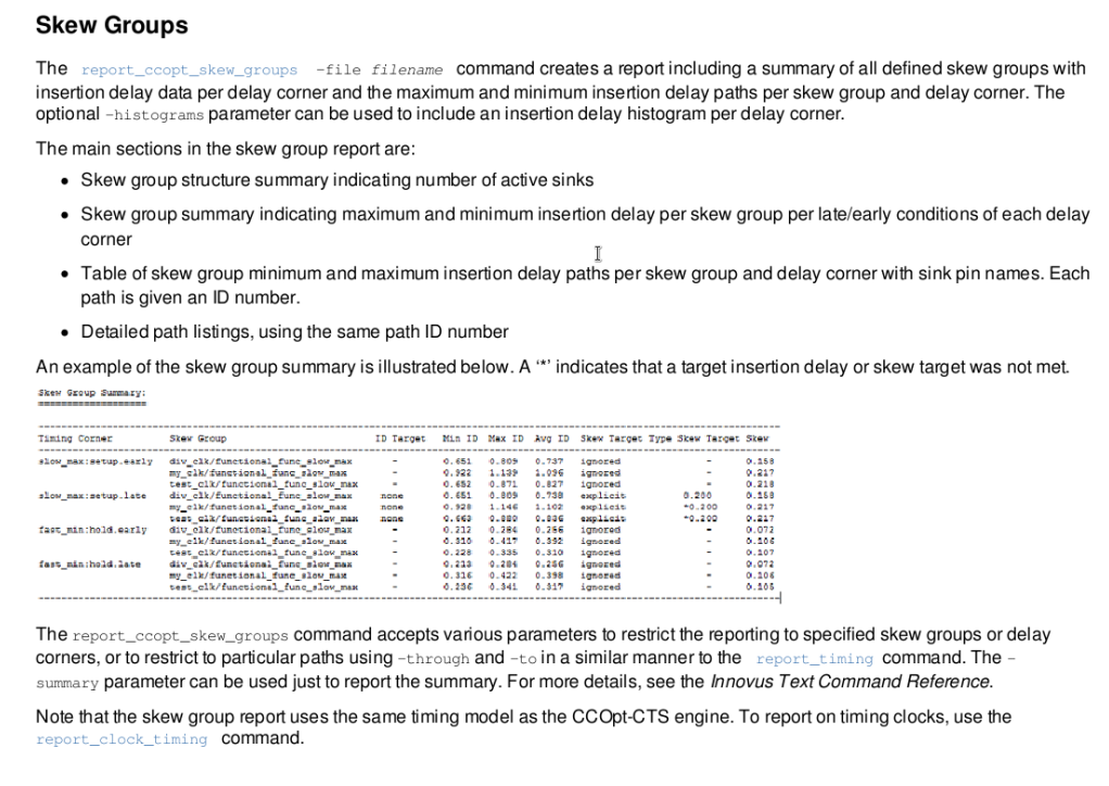 ccopt report_innovus ccopt report-CSDN博客