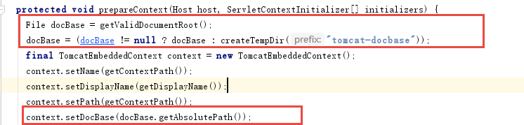 SpringBoot 内置tomcat 的 request.getServletContext().getRealPath(“/”) 问题与tomat­-docbase 和 basedir的 ...
