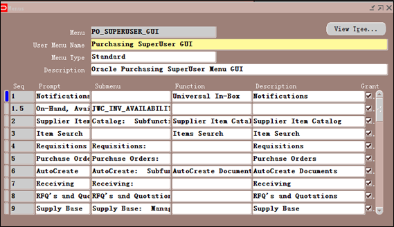 Oracle EBS 基础概念：菜单_orcale ebs 职责菜单排除项-CSDN博客