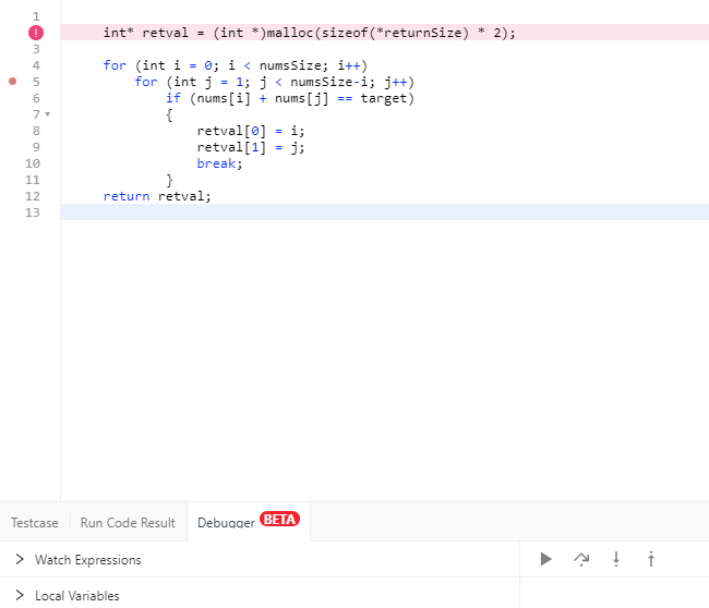 Leetcode调试leetcode 调试后立马结束 Csdn博客