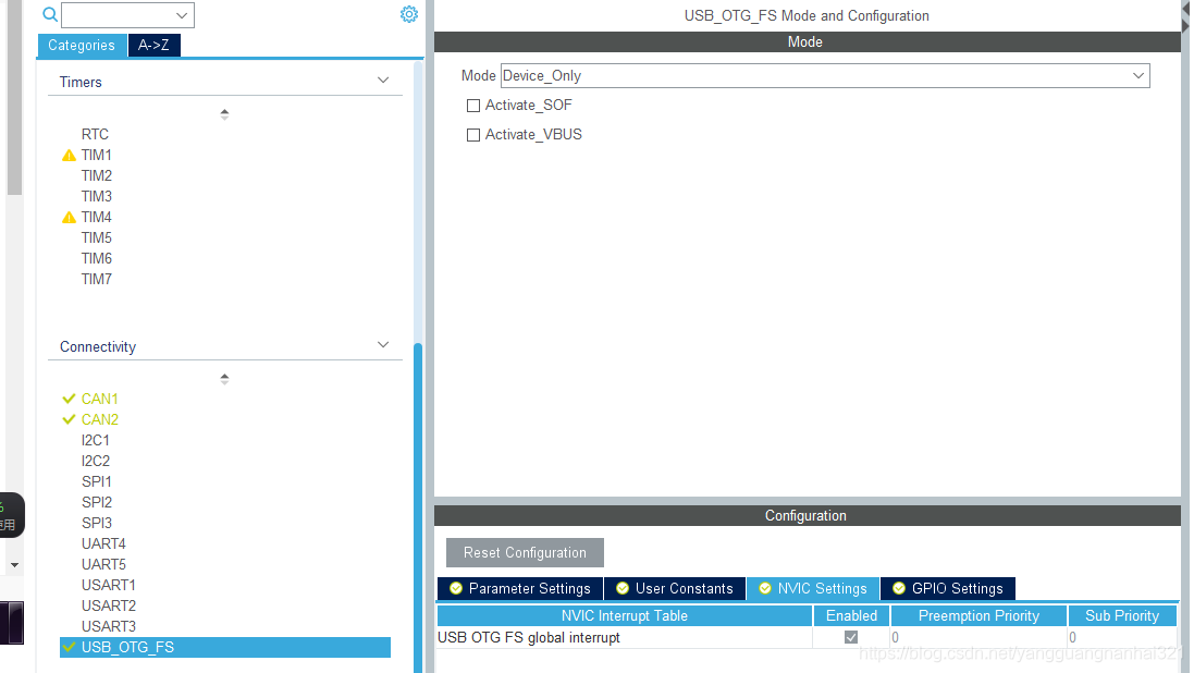 Stm32f105 实现usb Bulk传输 Stm32f105 Usb主机 Hub Csdn博客
