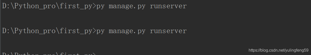 关于python 3 创建简易服务 Py Managepy Runserver 无响应为什么输入python Managepy Runserver没翻译 Csdn博客 2393