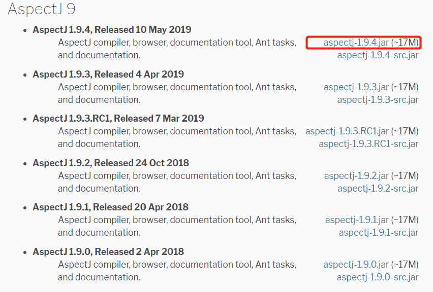 spring_AOP配置相关的jar包_aop的jar包-CSDN博客