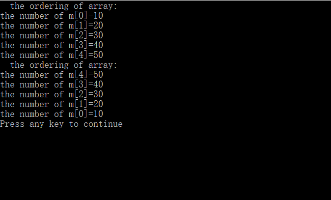 Java language implementation array inverted - Programmer Sought