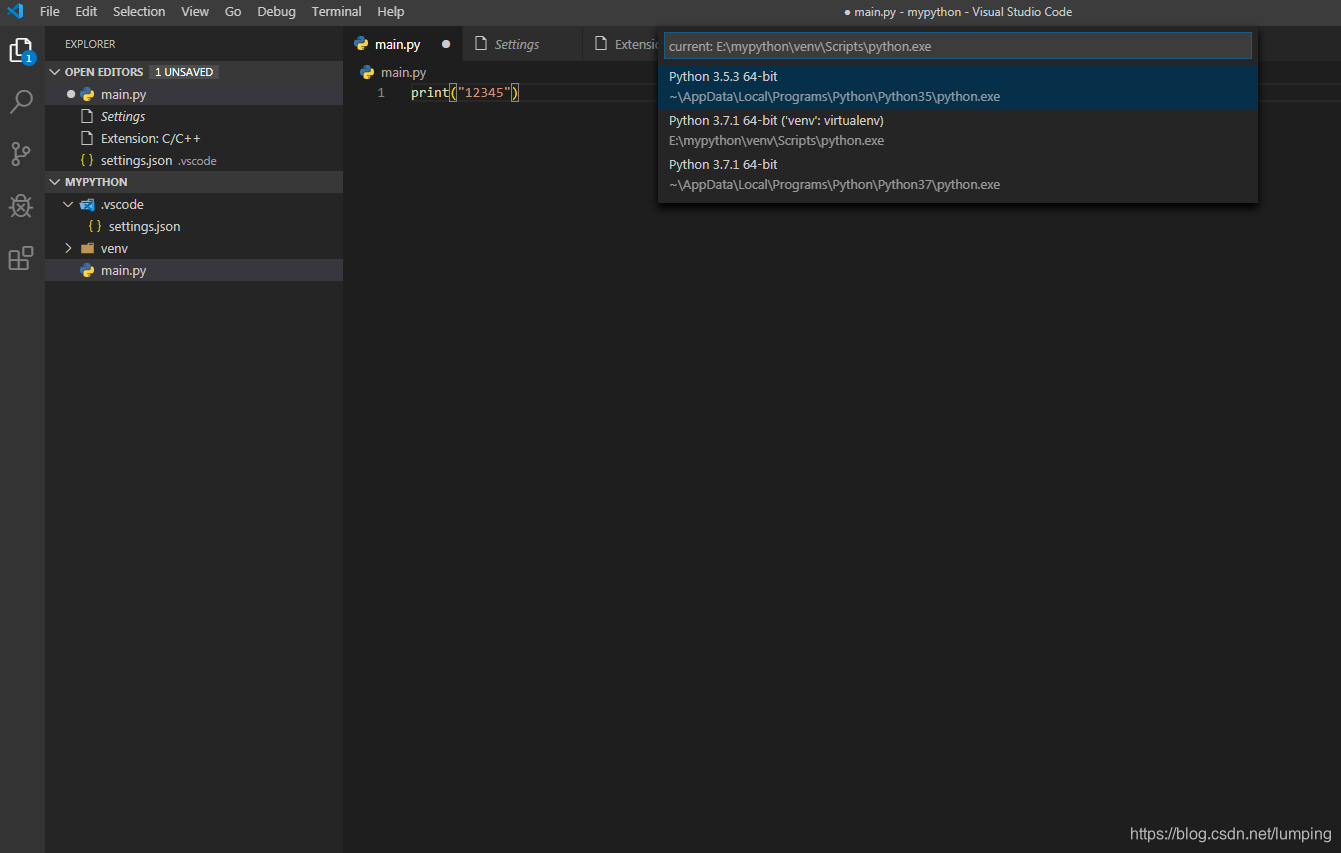 Vscode搭建python虚拟环境,并且使用两种方法进行(code Runner插件vspython插件)编译vscode 配置code Runner虚拟环境 Csdn博客