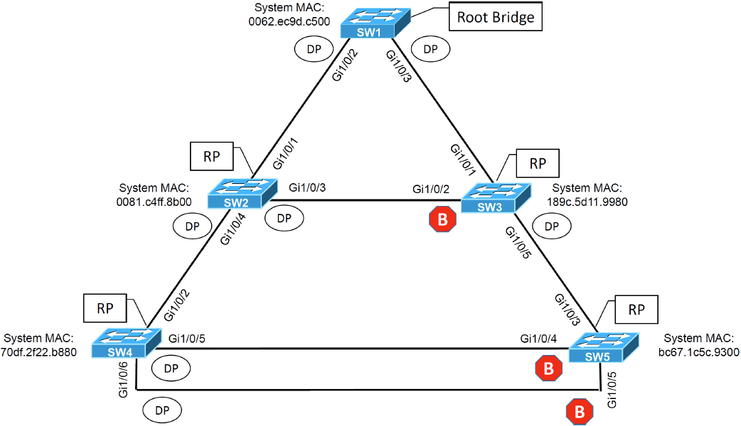网工笔记（二）：STP生成树_show spanning-tree summary-CSDN博客