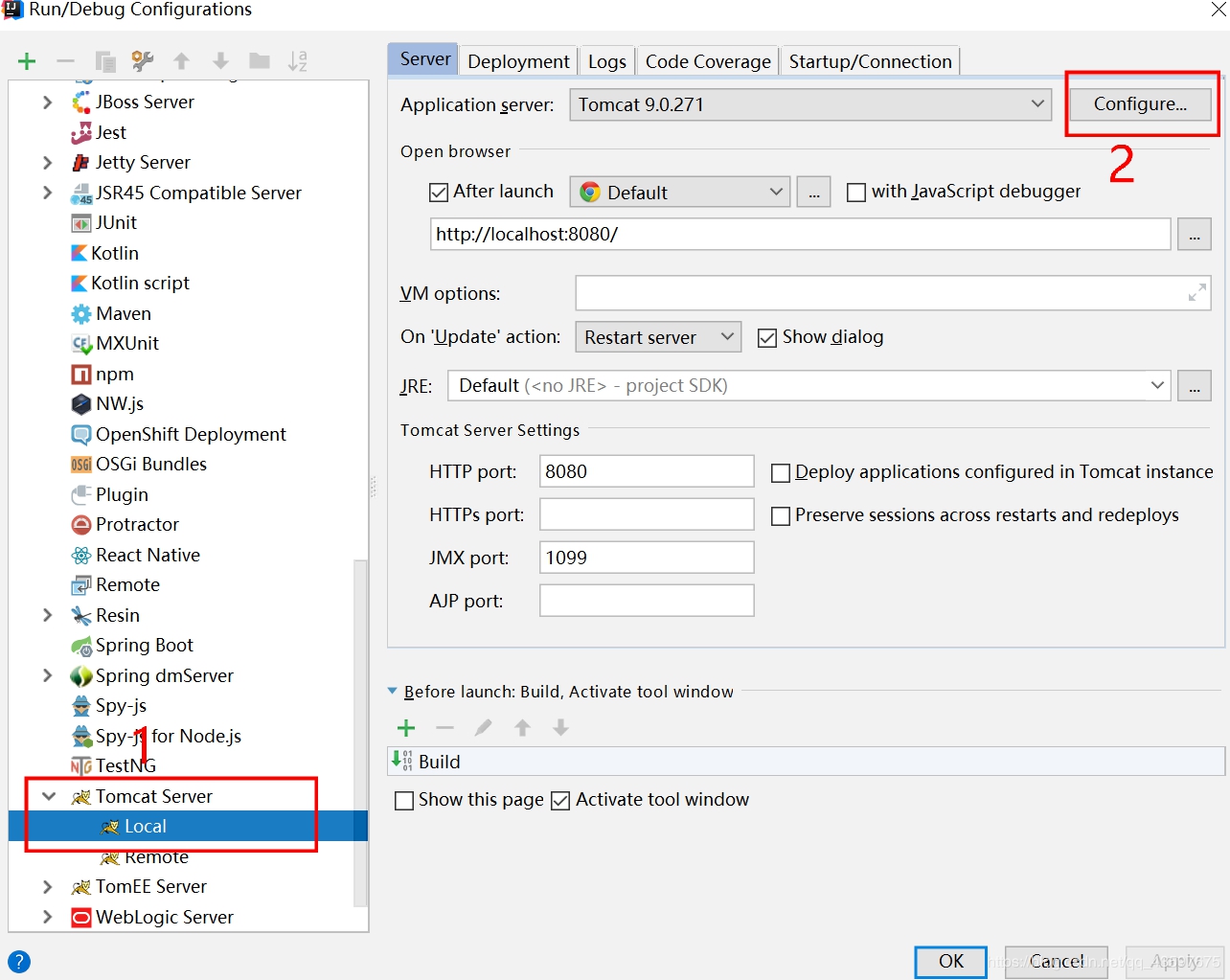 关于idea中Smart Tomcat的部署 - 程序员大本营