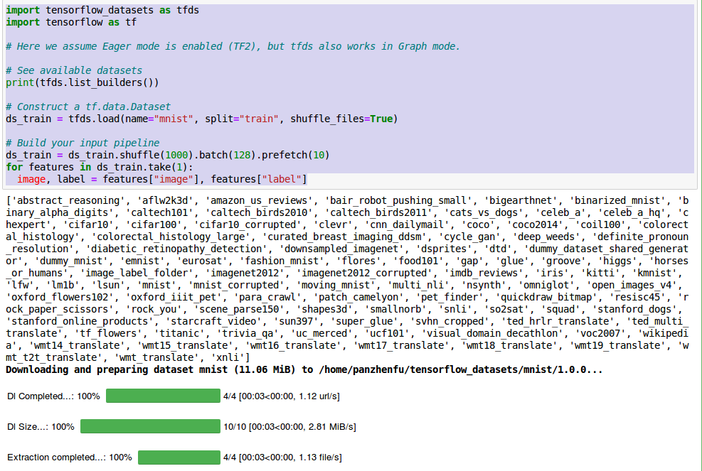 Tensorflow Keras Custom Data Set Production To Transfer Learning Programmer Sought