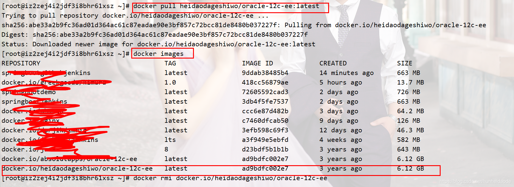 Docker 安装oracle12 Absolutapps Oracle 12c Ee (无废话版) (六) Docker下载oracle12镜像 Csdn博客