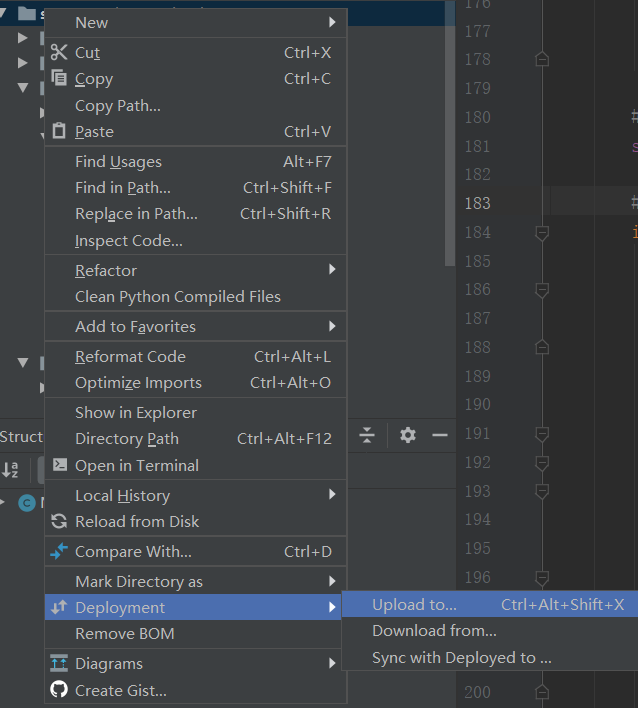 pycharm ctrl+s ctrl+alt+shift+x 同步上传代码到服务器_pycharm设置上传到所有服务器的快捷键-CSDN博客