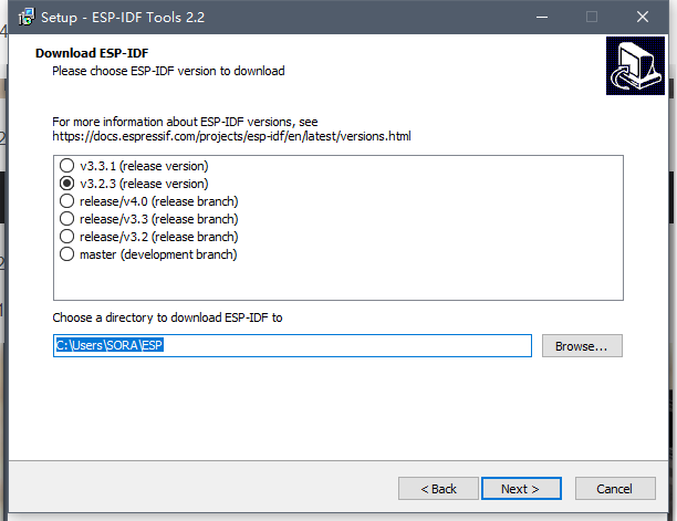 ESP32（一）——ESP-IDF 环境搭建（windows）_a fatal esptool.py error occurred ...