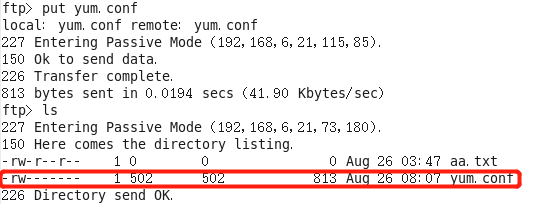 Linux FTP服务器的配置（虚拟用户）_LKmnbZ的博客-CSDN博客_linux配置ftp虚拟用户