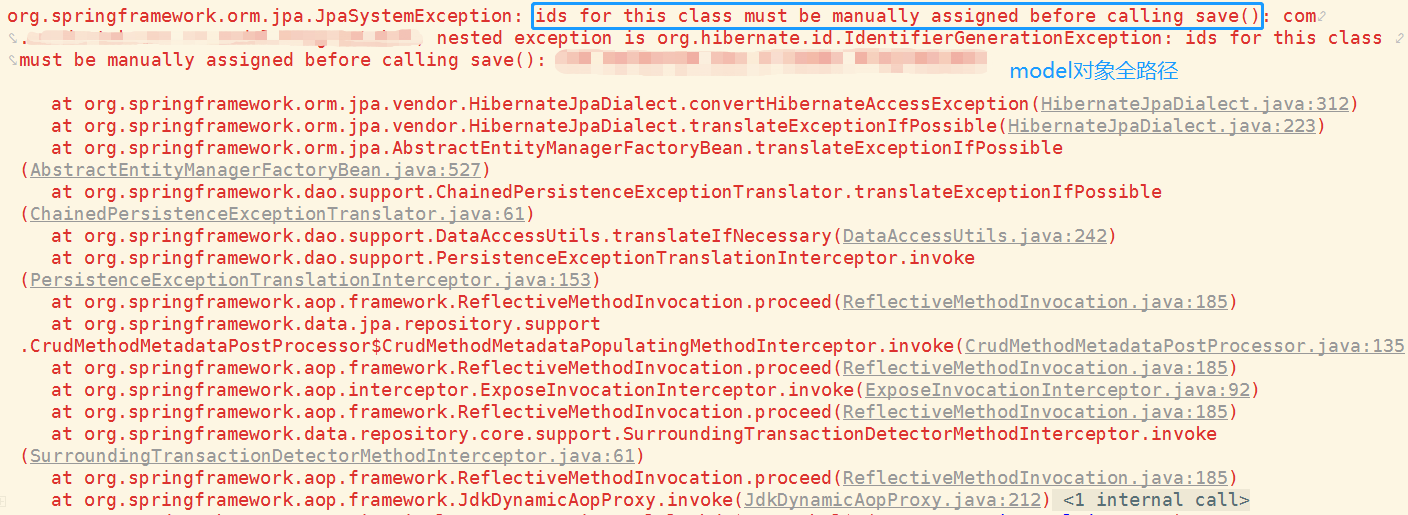 ids for this class must be manually assigned before calling save() : JPA的save()方法报错处理-CSDN博客