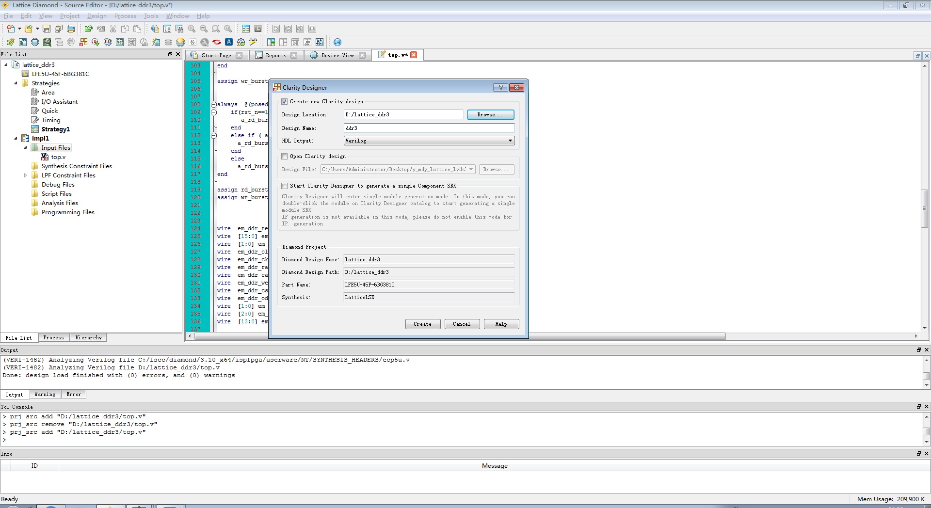lattice DDR3 IP核使用调试分享_lattice diamond ip核-CSDN博客
