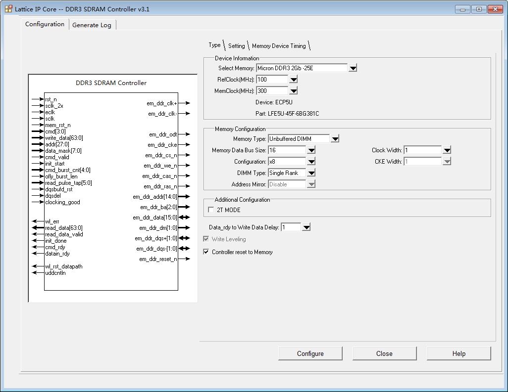 lattice DDR3 IP核使用调试分享_lattice diamond ip核-CSDN博客