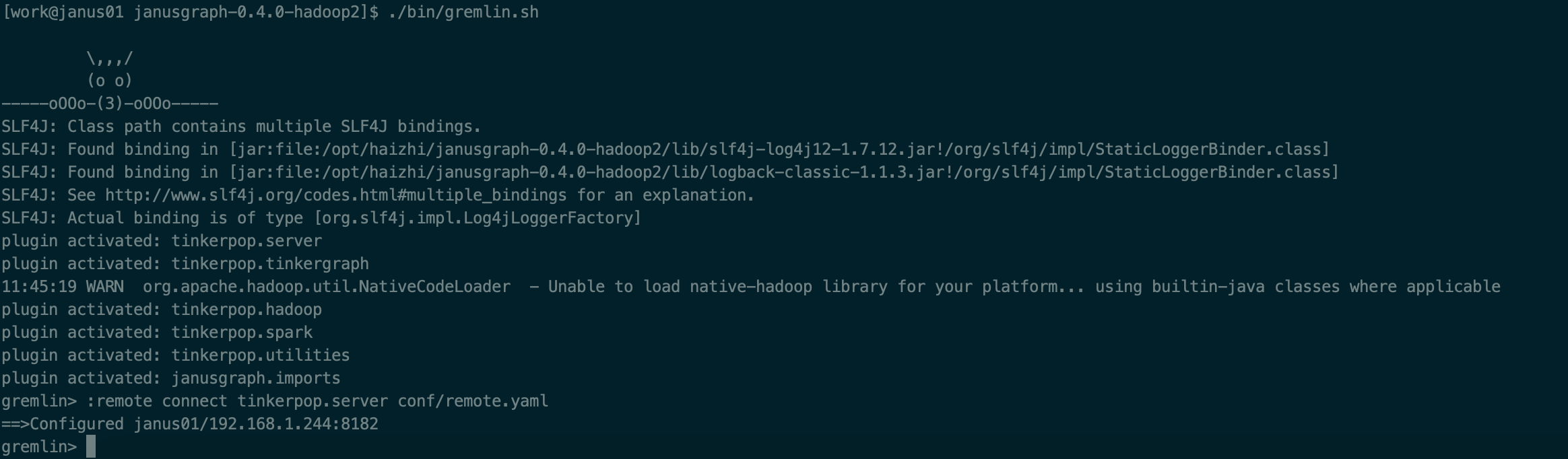 通过Gremlin-Console连接JanusGraph的几种方式_gremlin console-CSDN博客