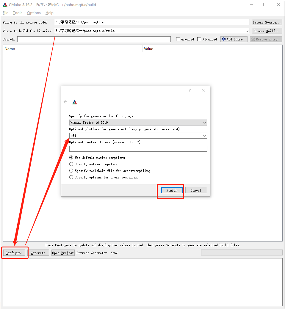 VS2019 compile MQTT library C / C ++ (super detail) - Programmer Sought