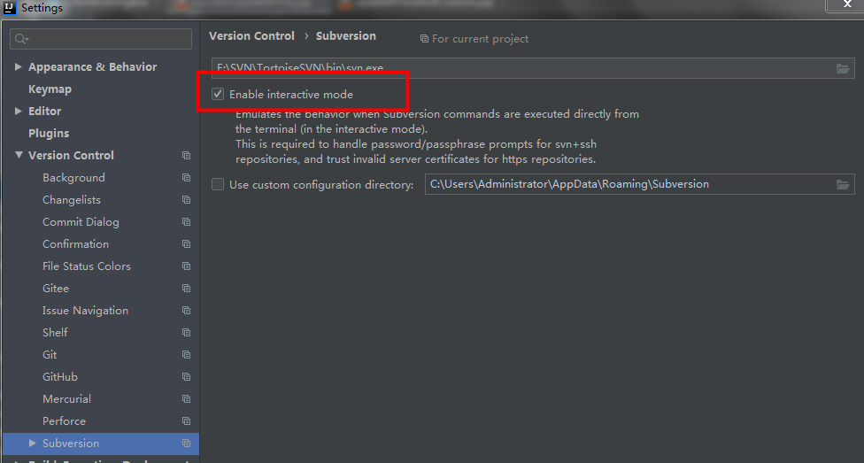 IDEA中 SVN提交报 E170013 错误解决方案_idea svn e170013-CSDN博客