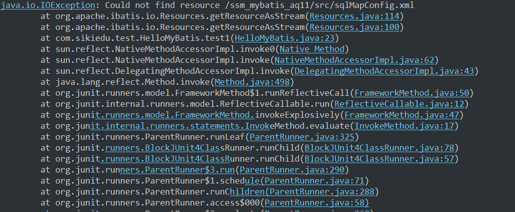 Mybatis初学一个问题困扰一下午 The error may exist in com/.........-CSDN博客