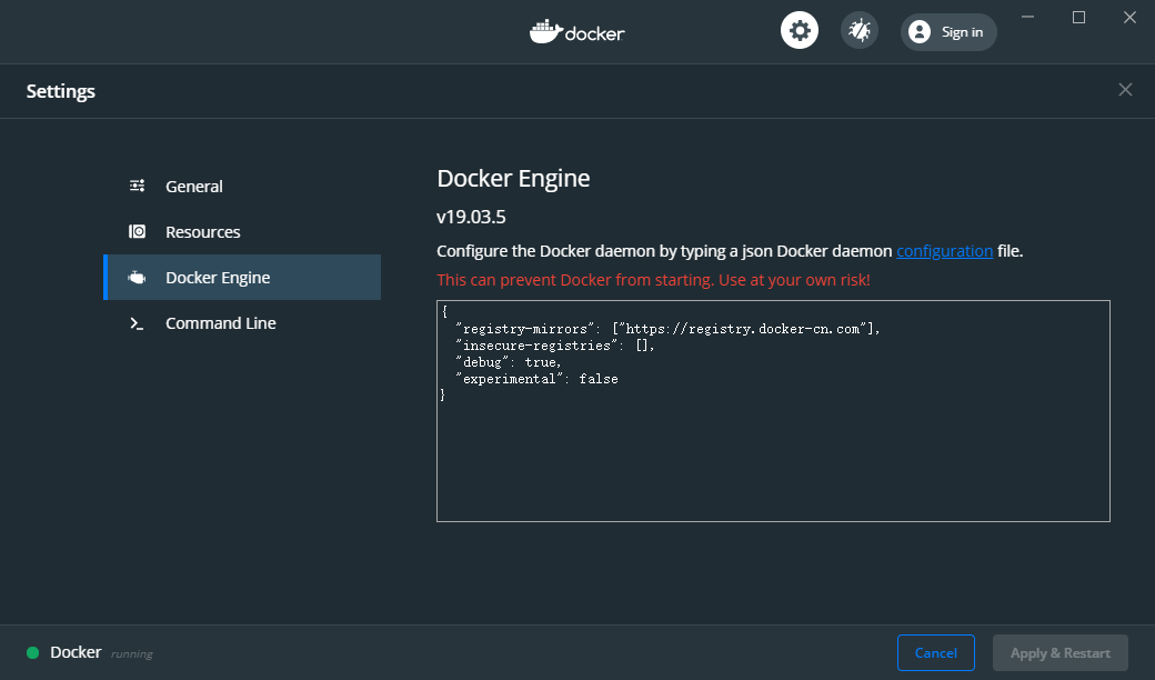 win10安装docker desktop 测试出现 Unable to find image 'hello-world:latest ...
