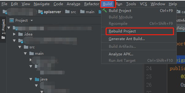 低版本idea使用@FeignClient导致 RequestParam.value() was empty_requestparam.value() was empty on ...