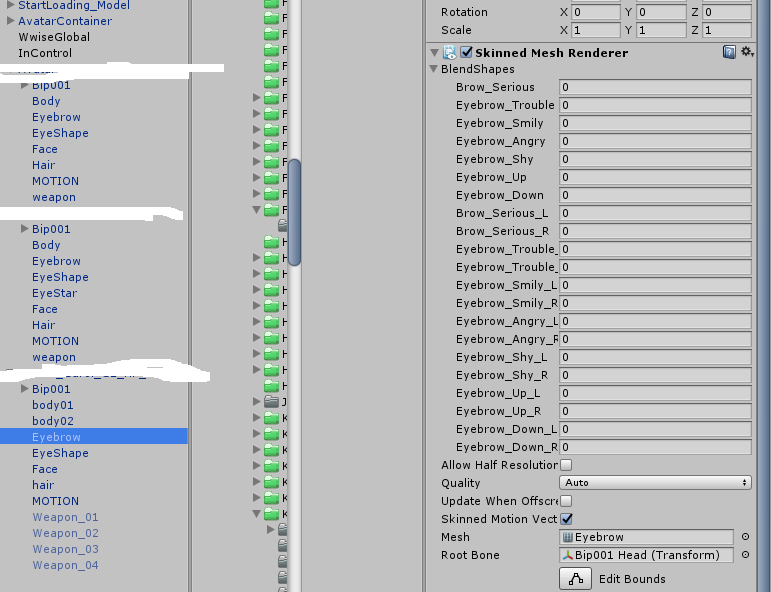 Unity 中使用 Animator 控制 BlendShape 的 AnimationClip 播放_unity 重置 blendshape 值-CSDN博客