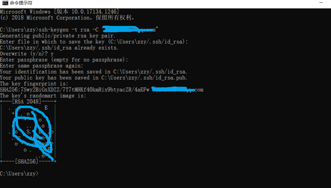 Windows在Gitee上生成ssh公钥_gitee ssh-key windows-CSDN博客