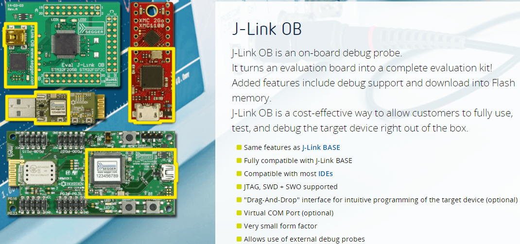 jlink、DAPLink、J-Link OB资料整理_jlink ob和jlink区别-CSDN博客