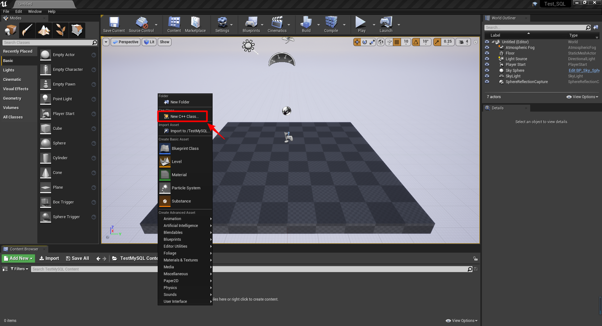 UE4连接MySQL数据库插件开发之创建插件_ue mysql_「已注销」的博客-CSDN博客