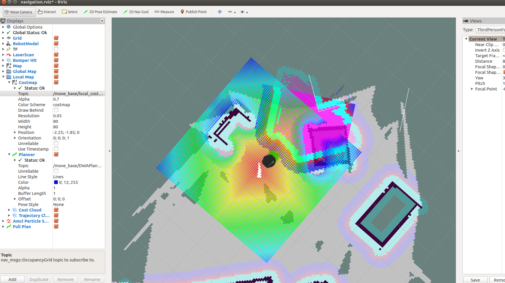 PointCloud2插入costmap的仿真实现_点云如何更新到costmap 地图上-CSDN博客