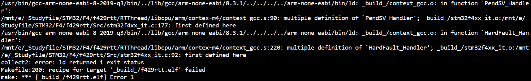 从零开始用makefile 构建rtthread 工程_rt thread makefile_古么宁的博客-CSDN博客
