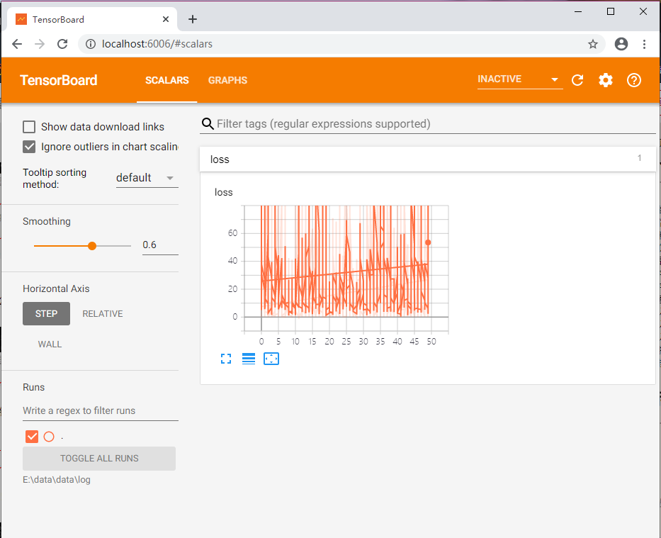 关于tensorboard-gpu显示日志为白屏问题的解决办法【降版本】（tensorflow2推荐）_autodl tensorboard白屏-CSDN博客
